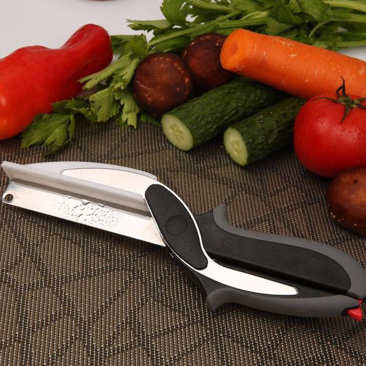 Clever Cutter - 2 in 1 Kitchen Knife / Cleaver Cutters – Space Life Company