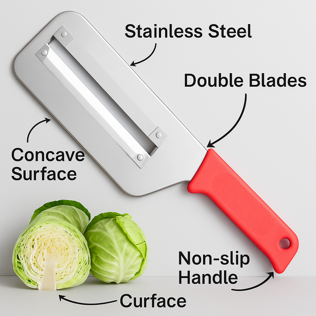 Stainless Steel Cabbage Shredder – Space Life Store